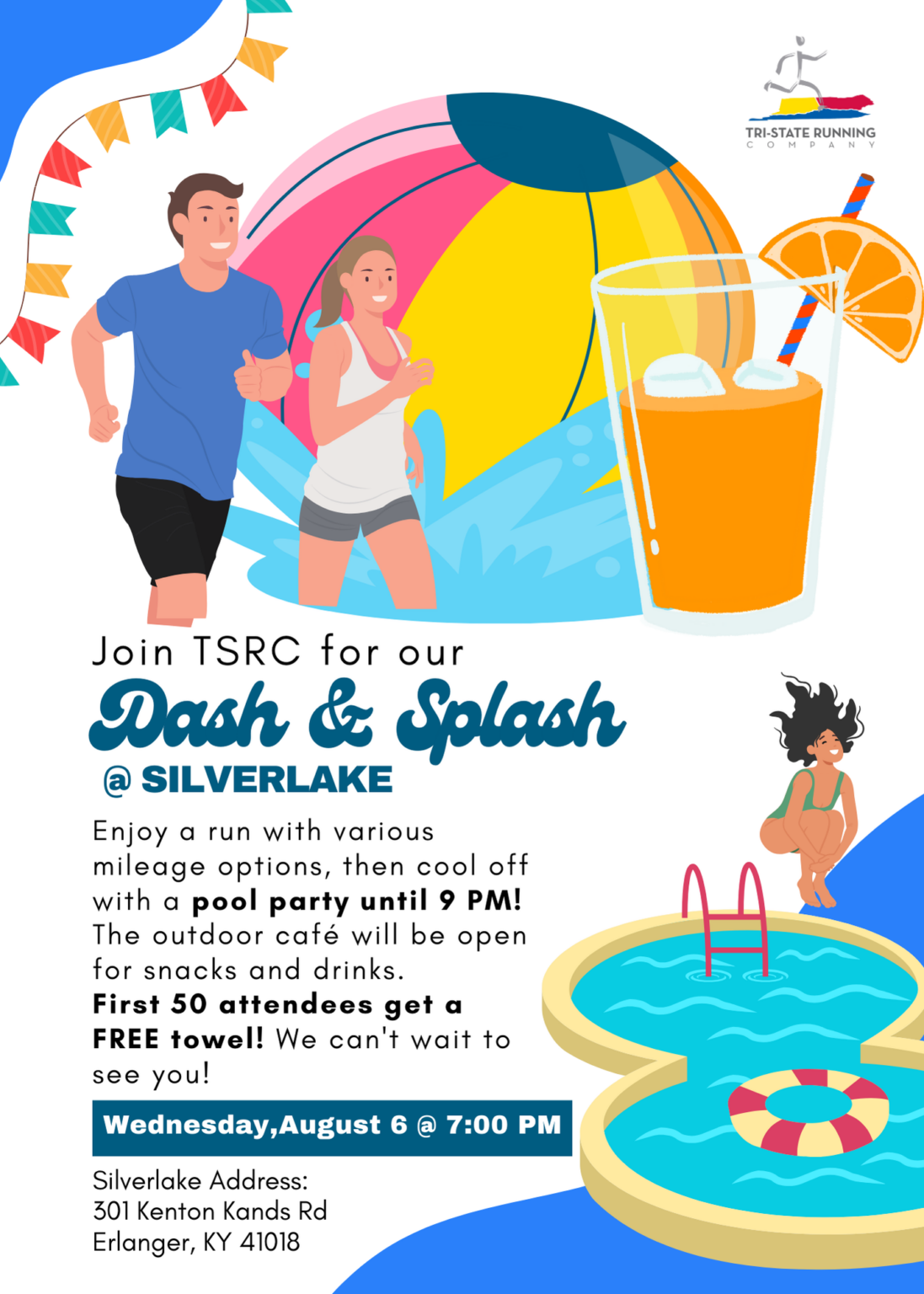 TSRC Dash & Splash @ Silverlake – Tri-State Running Company
